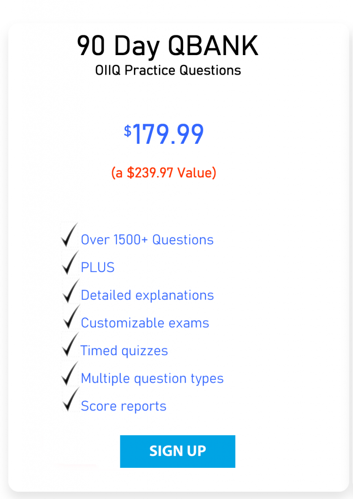 Home - OIIQ Exam Preparation Guide: Multiple Choice Questions Quiz